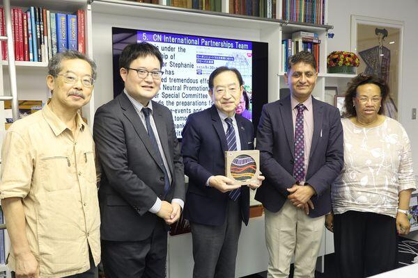 【CNシンポジウム関連①】パリーク教授が朔学長を表敬訪問されました|研究|FUKUDAism（フクダイズム）|福岡大学