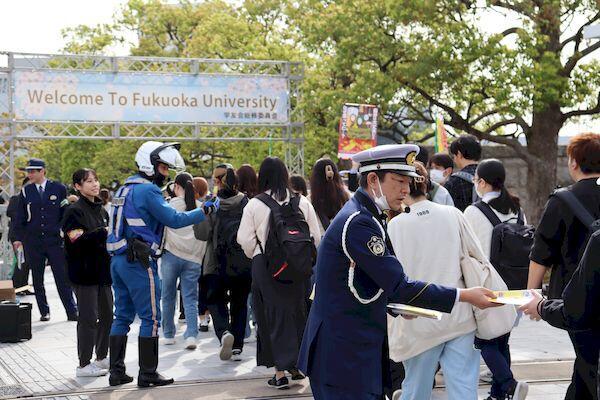 飲酒運転撲滅の啓発活動を行いました|キャンパスライフ|FUKUDAism（フクダイズム）|福岡大学