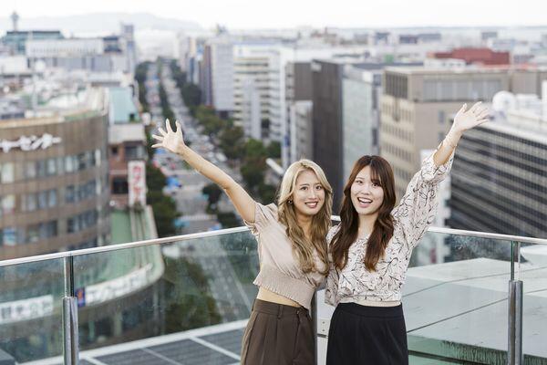 旅行・グルメ系インフルエンサー おーちかmap 大塚 彩那さん 武田 莉奈さん|卒業生|FUKUDAism（フクダイズム）|福岡大学