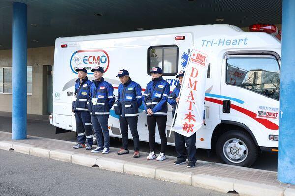 福岡大学病院が能登半島地震による被災地へDMATを派遣しました|医療|FUKUDAism（フクダイズム）|福岡大学